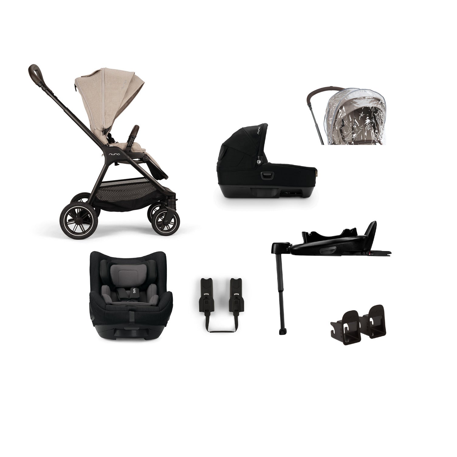 Nuna TRIV Next Generation Cari Bundle - Biscotti 2024 – Bambinosandbeyond