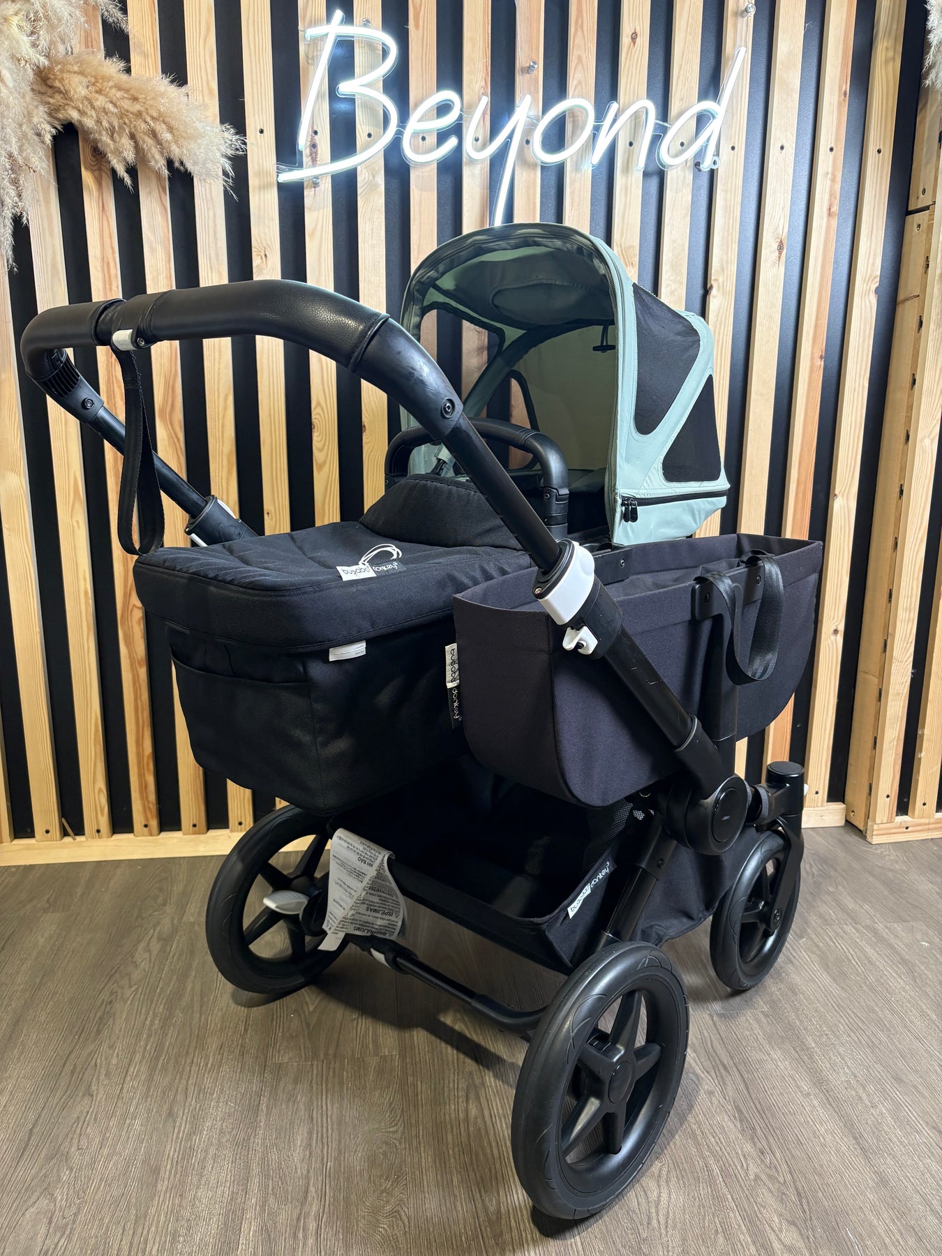 PRE LOVED Bugaboo Donkey3 Duo - Morning Pink/Vapor Blue – Bambinosandbeyond