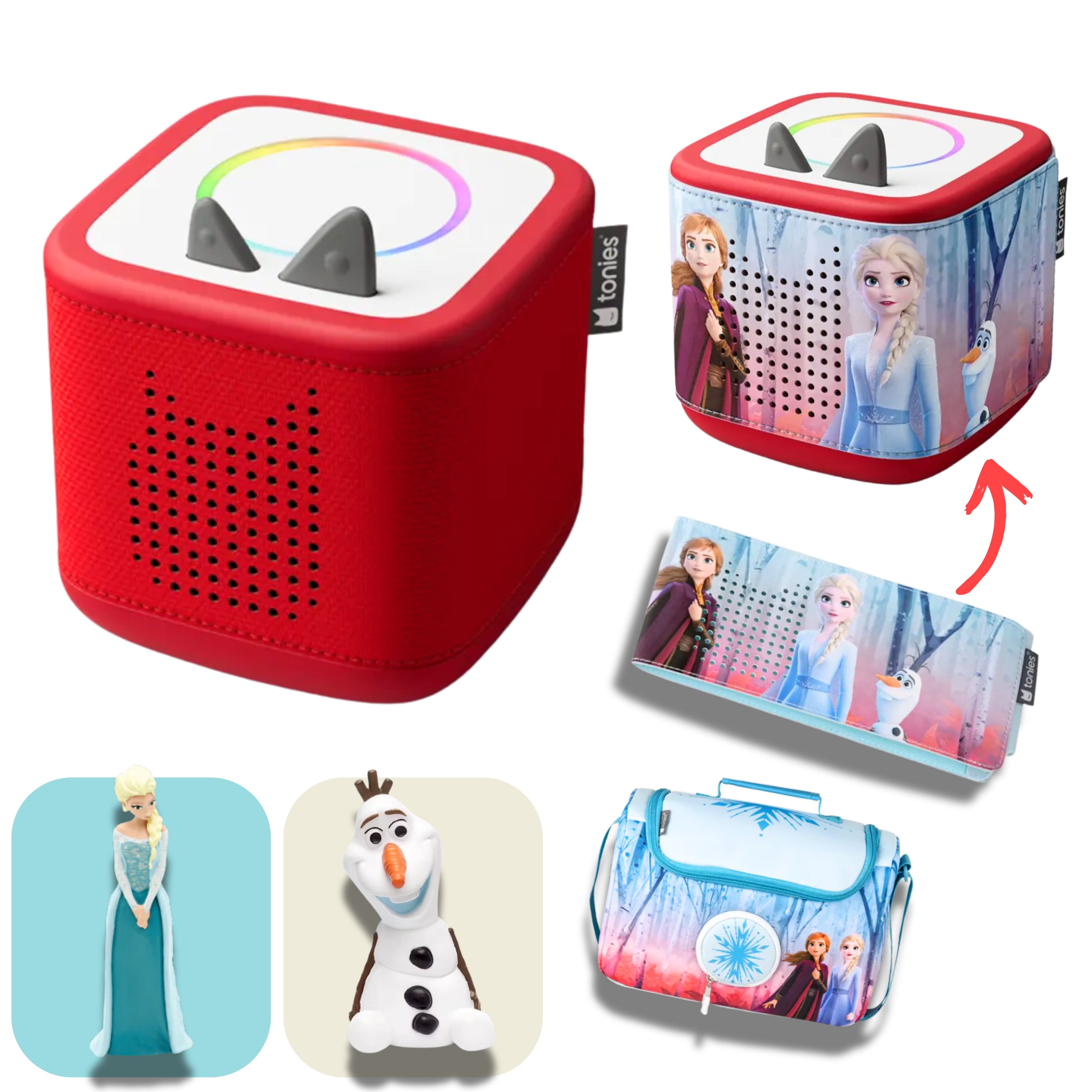 tonies Disney Frozen Bundle – toniebox 2 Gift Set (Choose Your Box Col ...